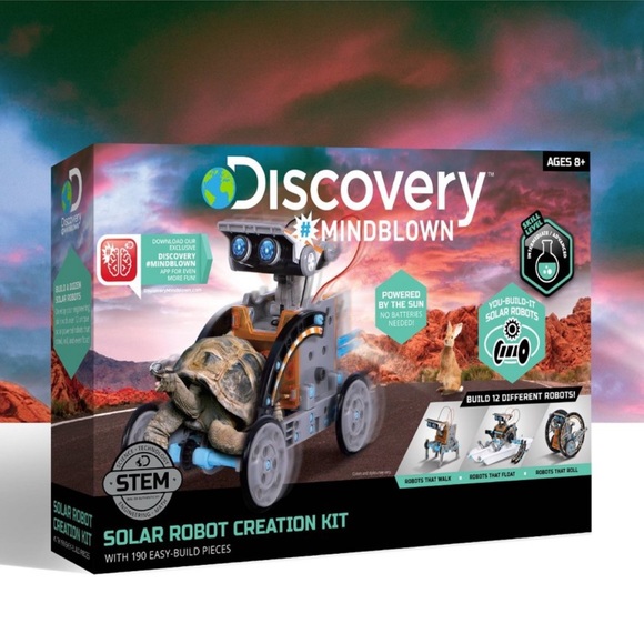 Discovery | Toys | Discovery Mindblown Solar Robot Creation Stem ...